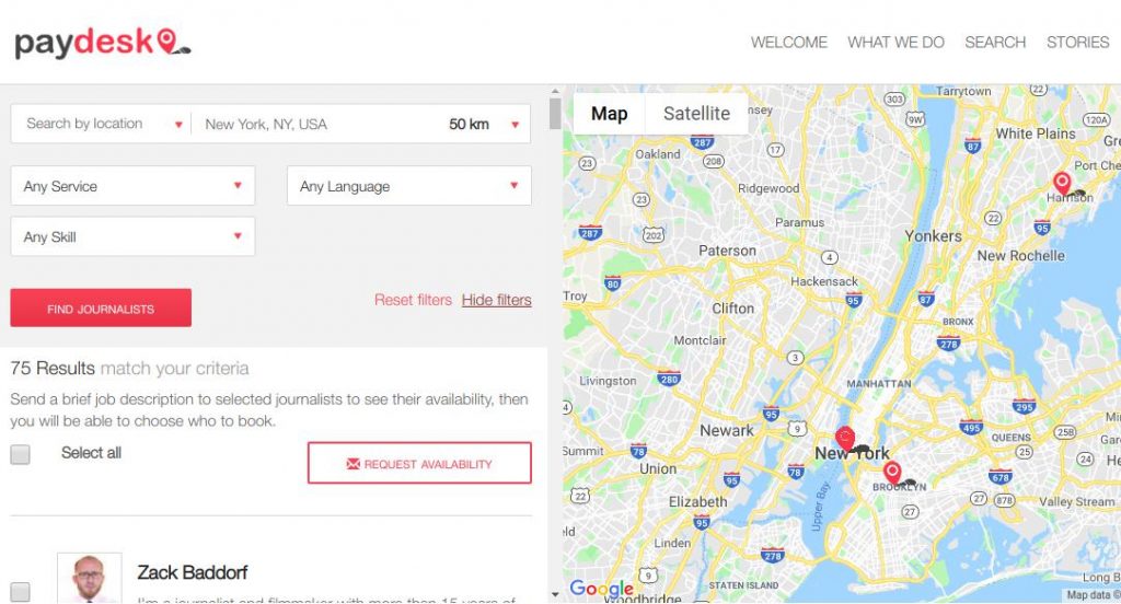 Paydesk.co: Find the best way to hire an expert freelance journalist ...